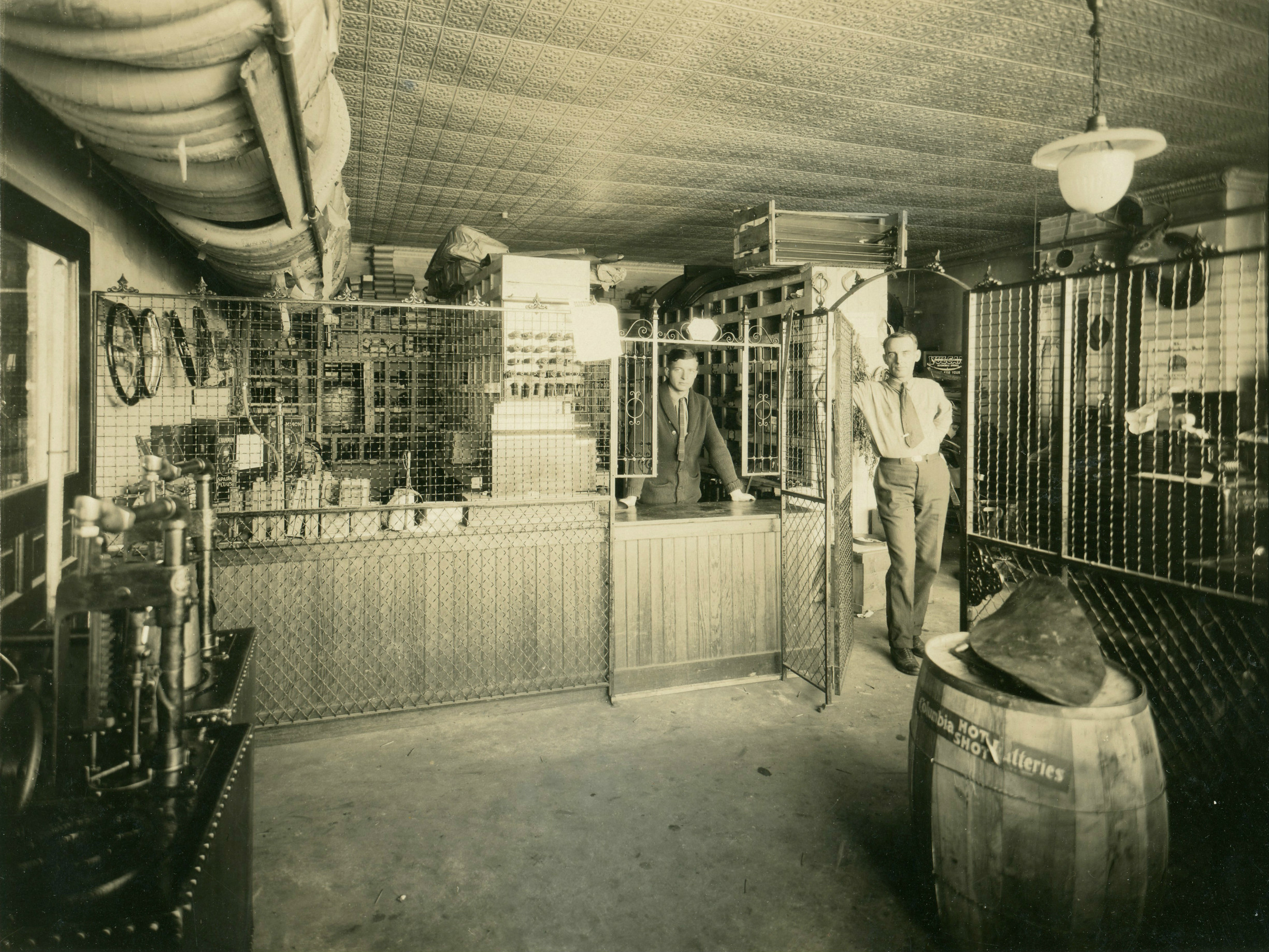 Hubbard Garage parts department in Philadelphia