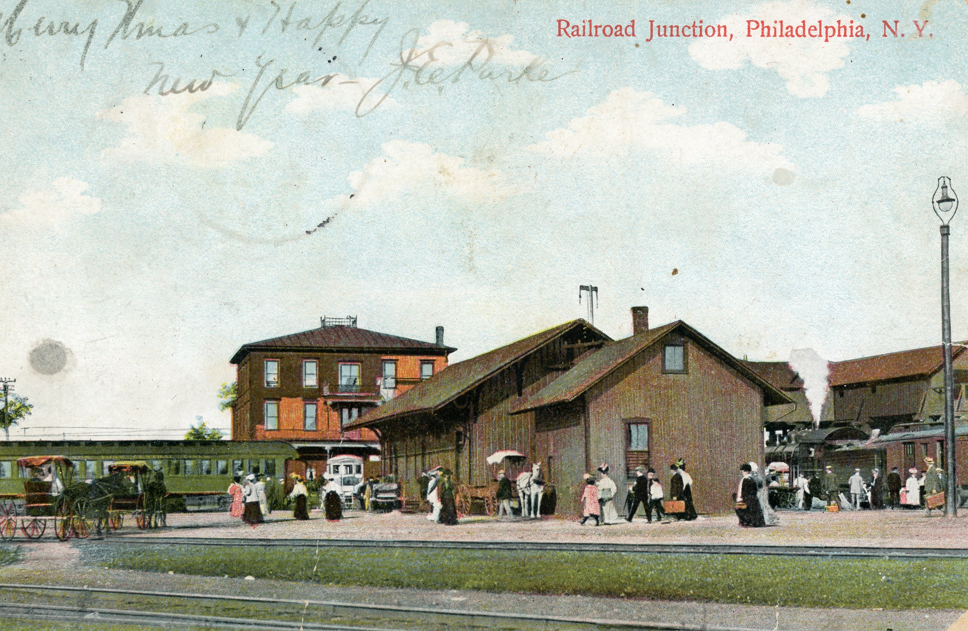 Railroad junction in Philadelphia