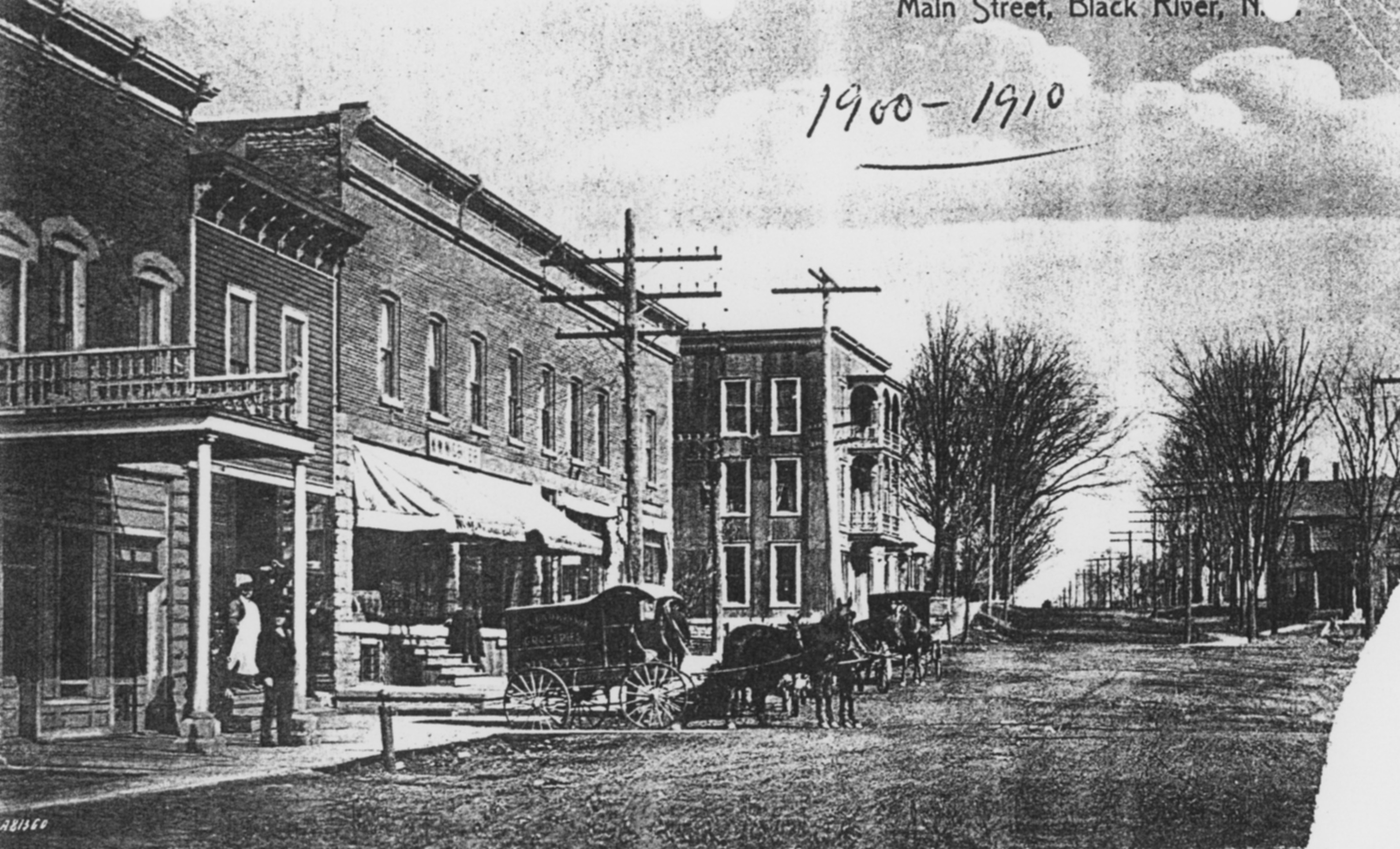 Main Street and Railroad Station in Thendara
