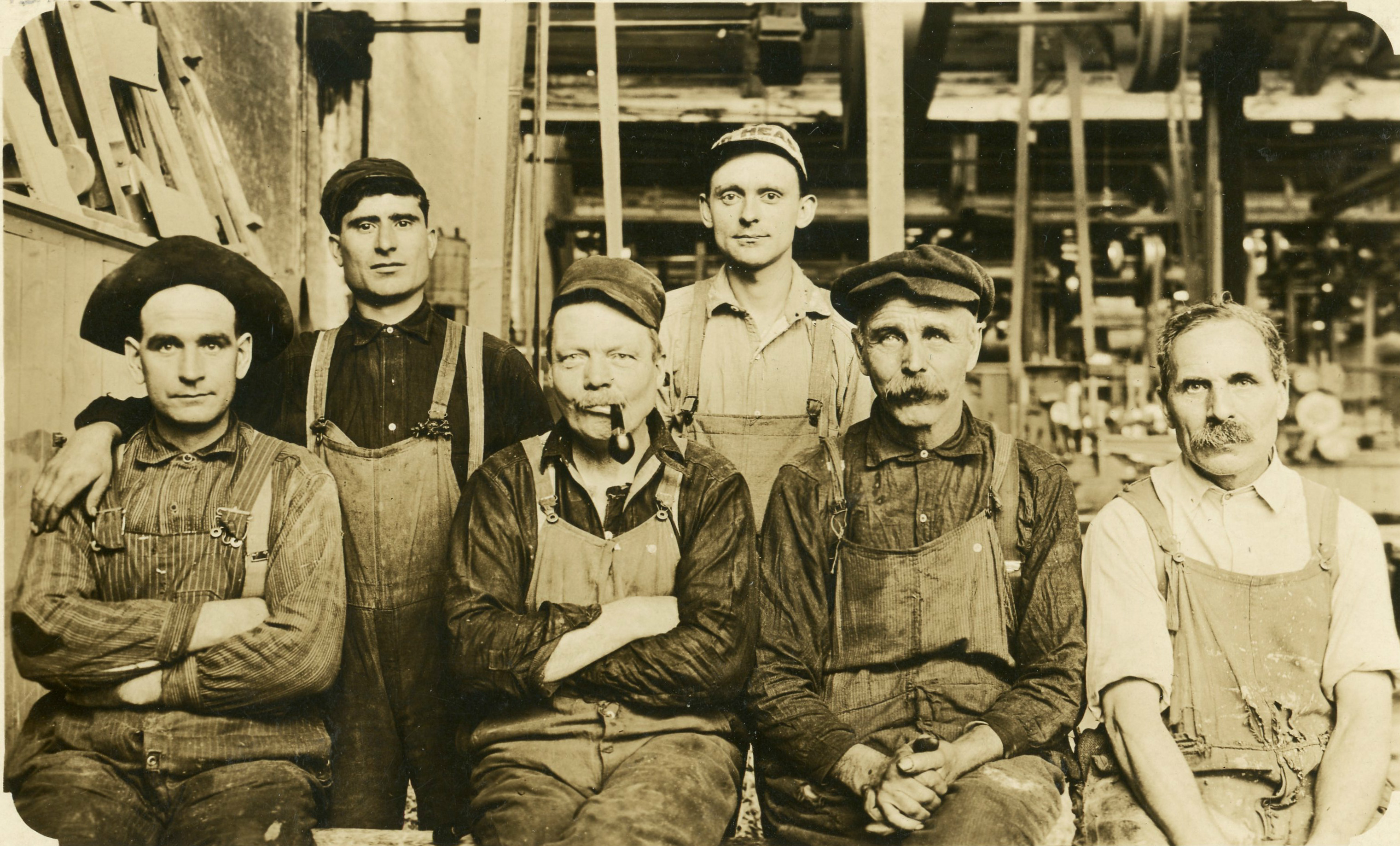 Dexter Chair Factory workers in Dexter