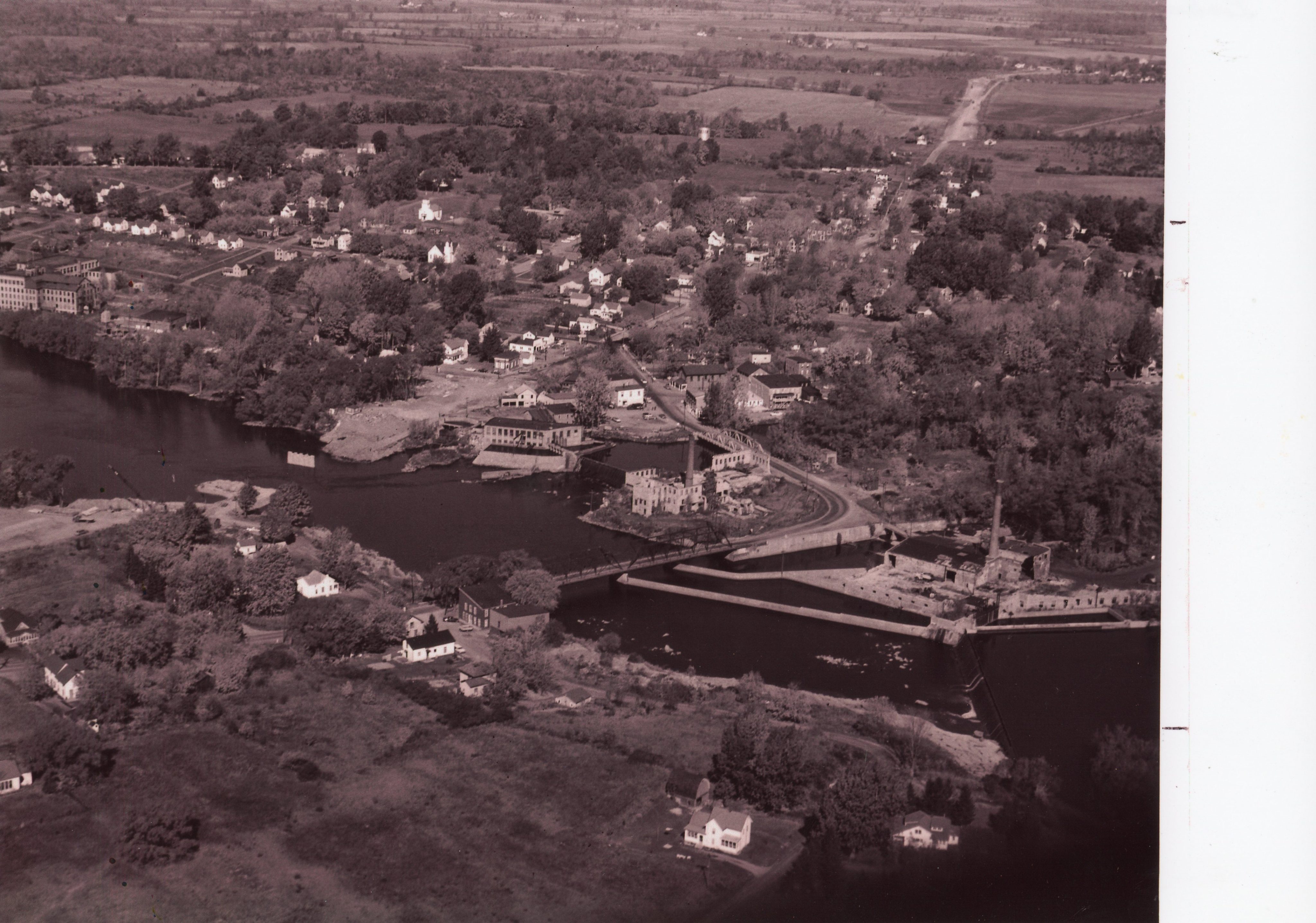 Aerial view of Dexter