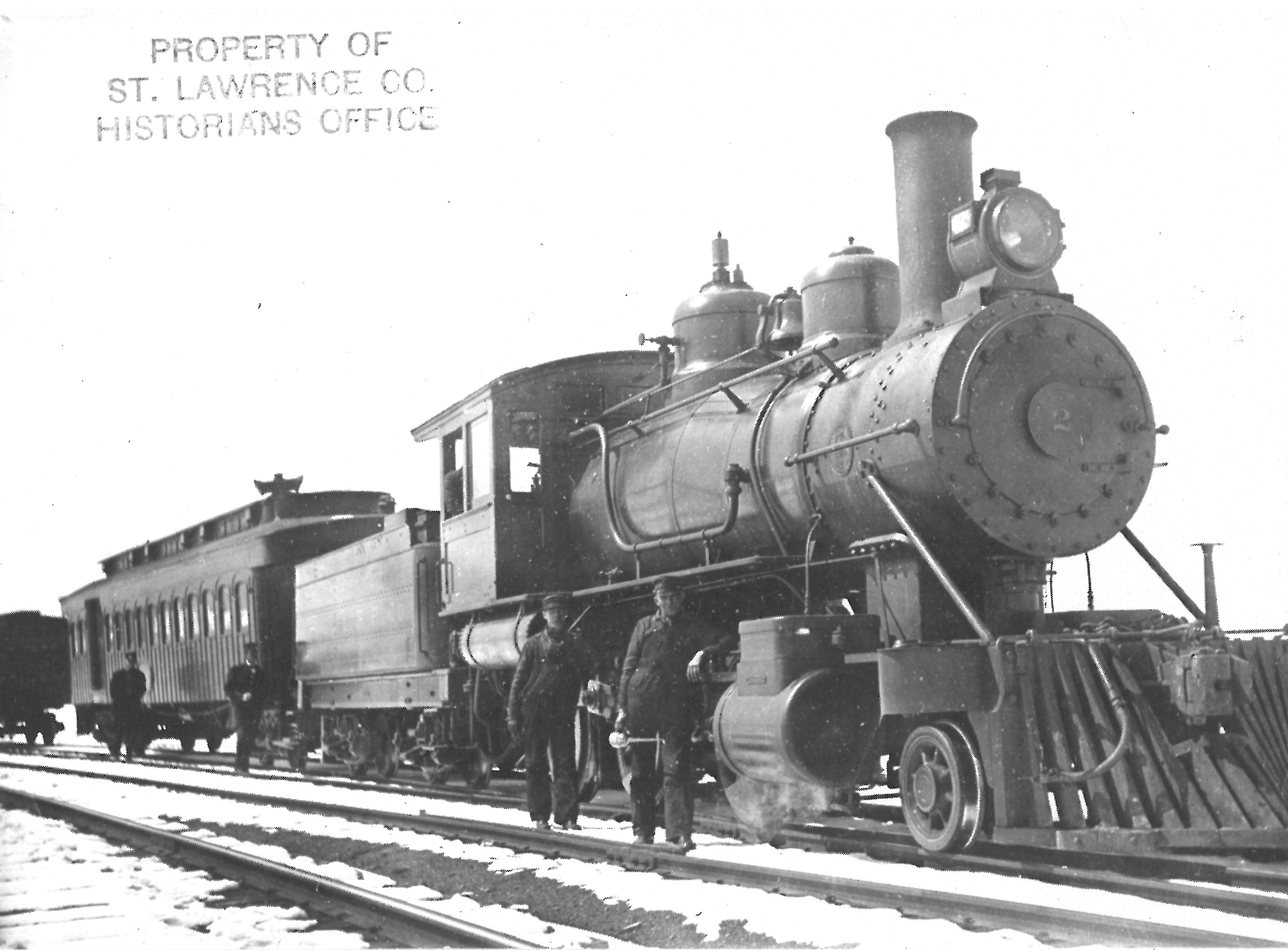 Rome Watertown & Ogdensburg Railroad line in northern NY