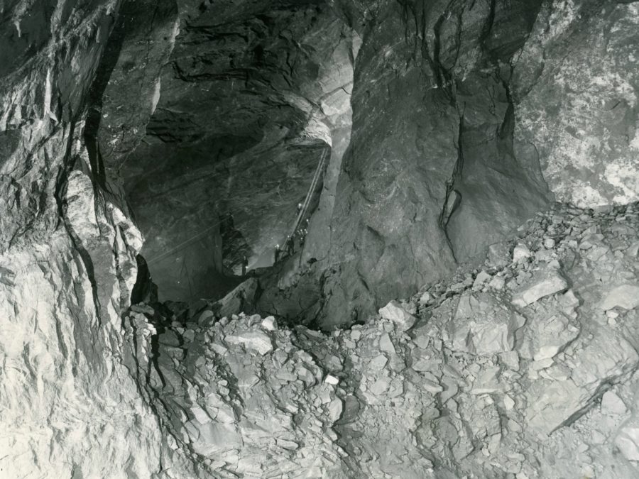 Republic Steel mines in Mineville in the 1940s