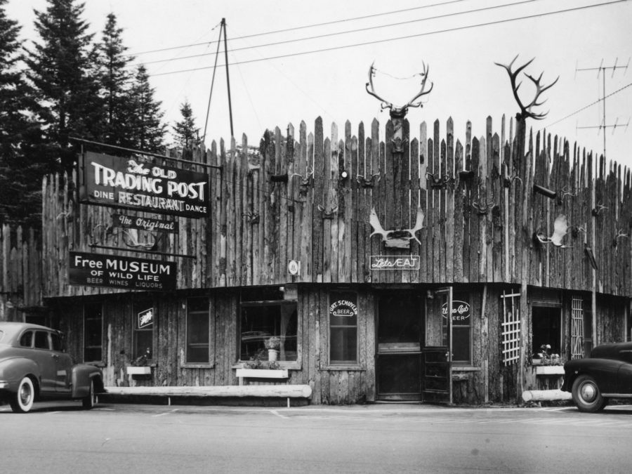 Inside the Trading Post in Eagle Bay