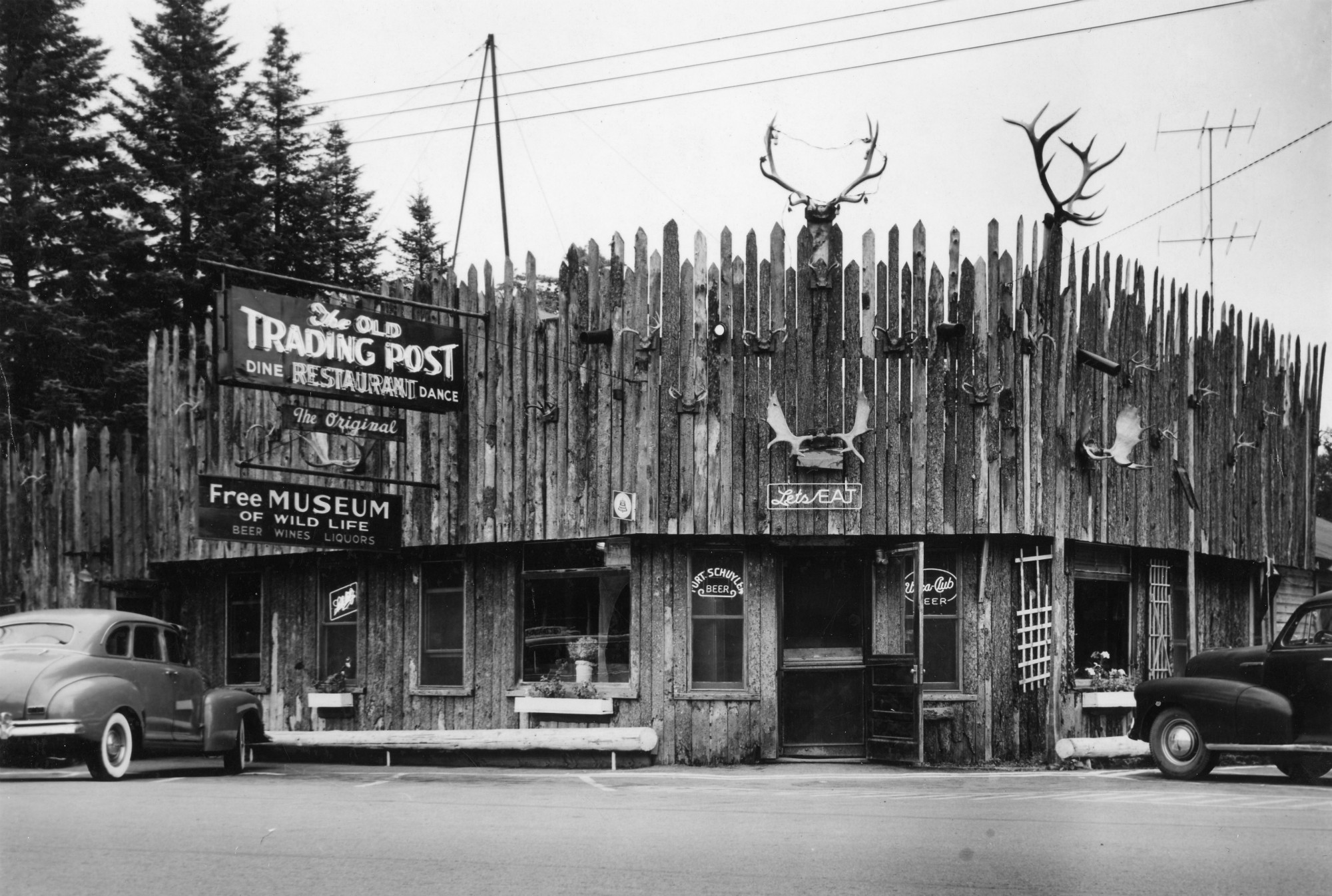 Trading Post exterior in Eagle Bay