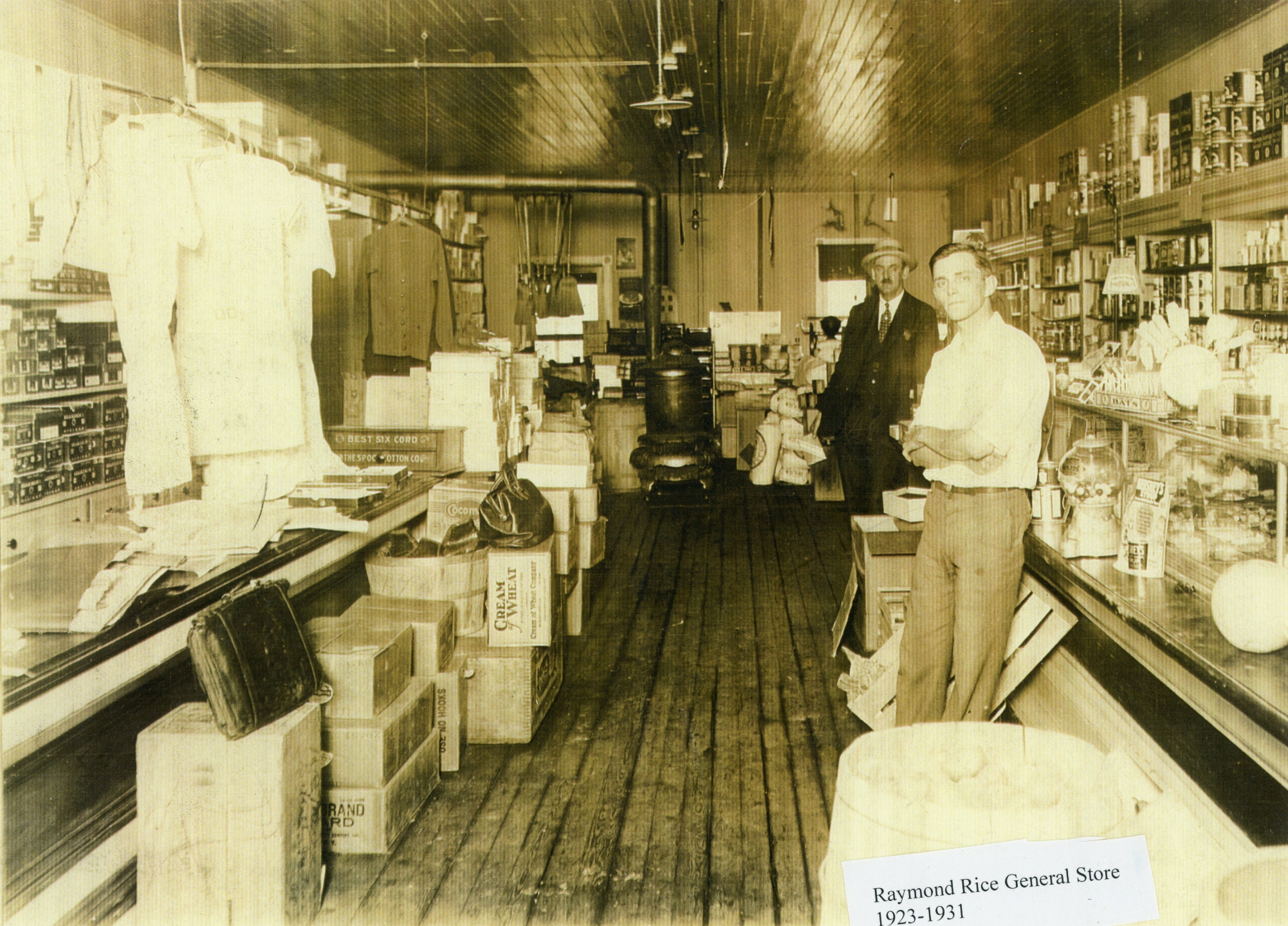 Raymond Rice General Store in De Kalb Junction