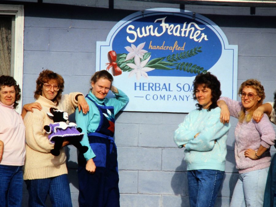 Sandy Maine and Sunfeather Soaps in Parishville