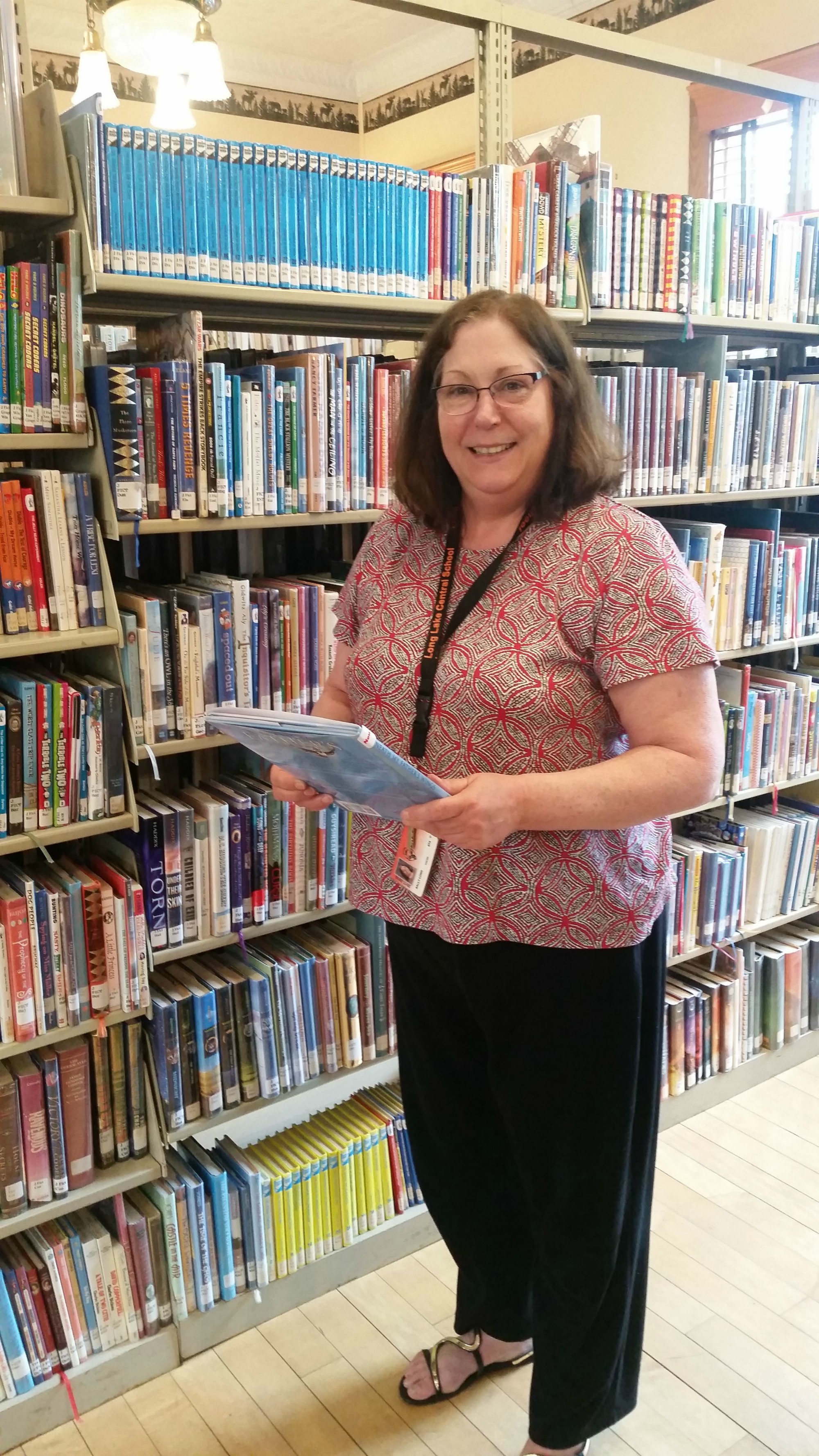 Sally Long on running the Long Lake Central School library in Long Lake