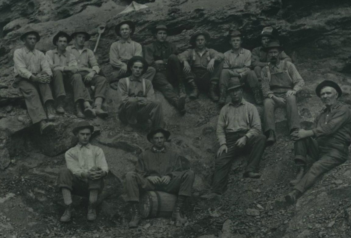 Worker portrait in the pit at Benson Mines