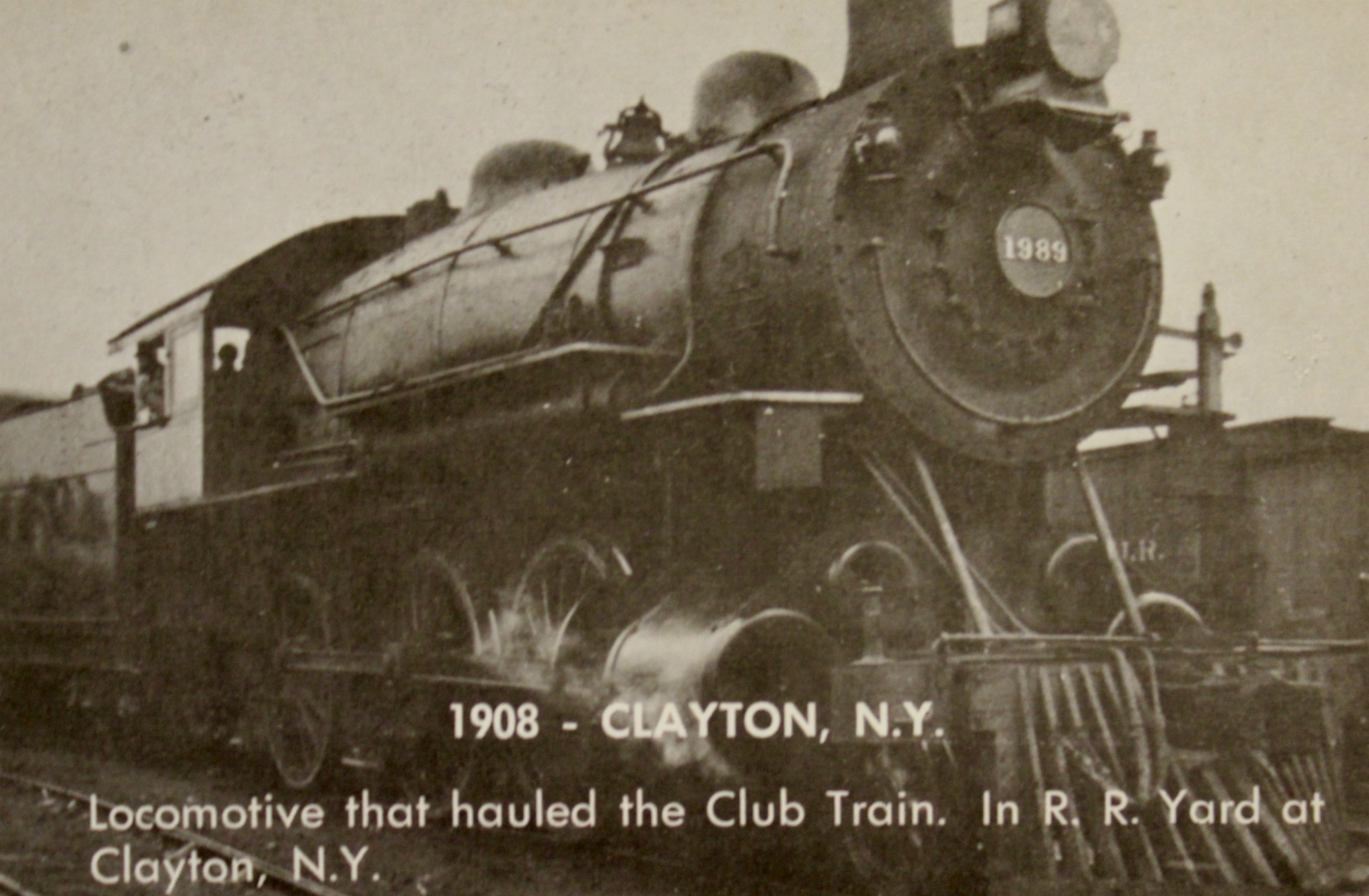Locomotive in Clayton