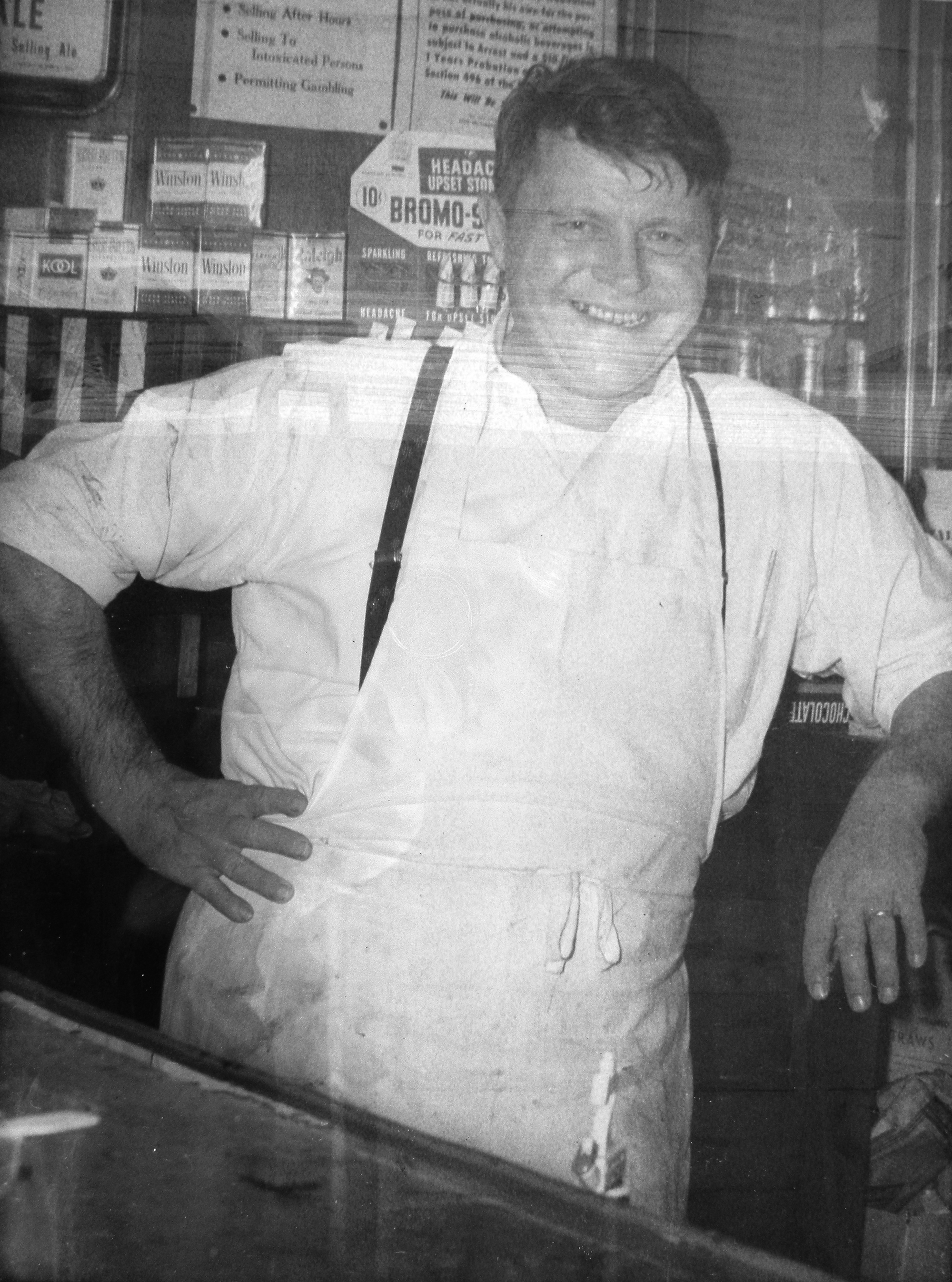 George Haskell at Haskell’s in Piseco