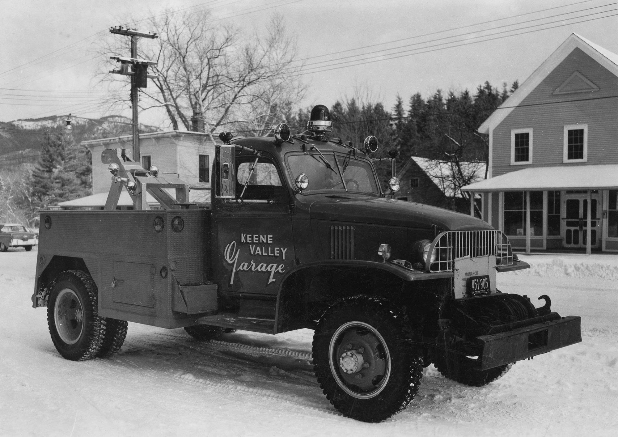 The Keene Valley Garage’s first tow truck