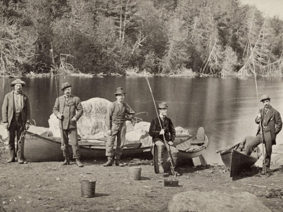 The tour boats “Castanet” and “Captain Visger” near the Thousand Islands