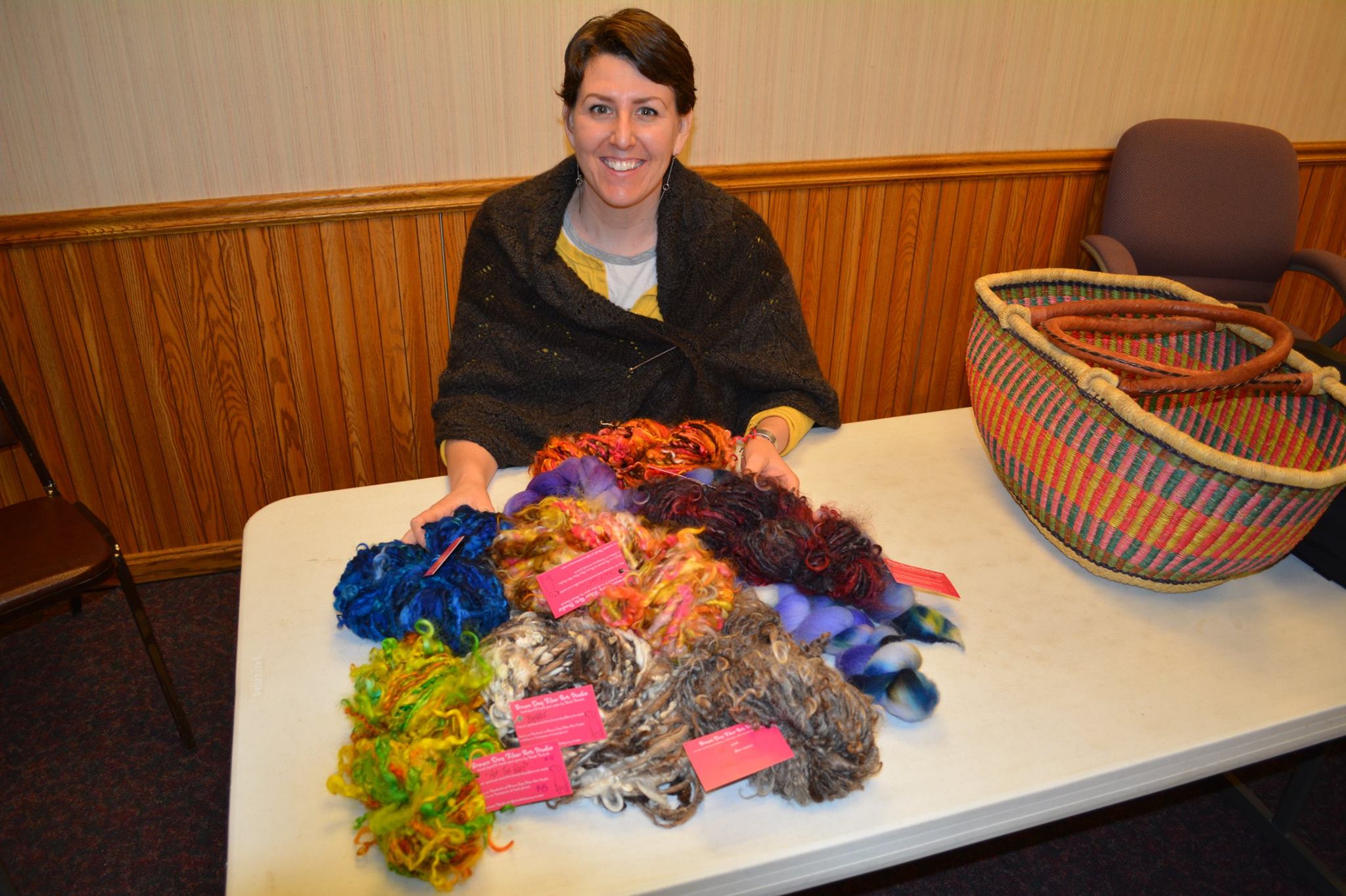 Running Brown Dog Fiber Arts Studio in Chazy