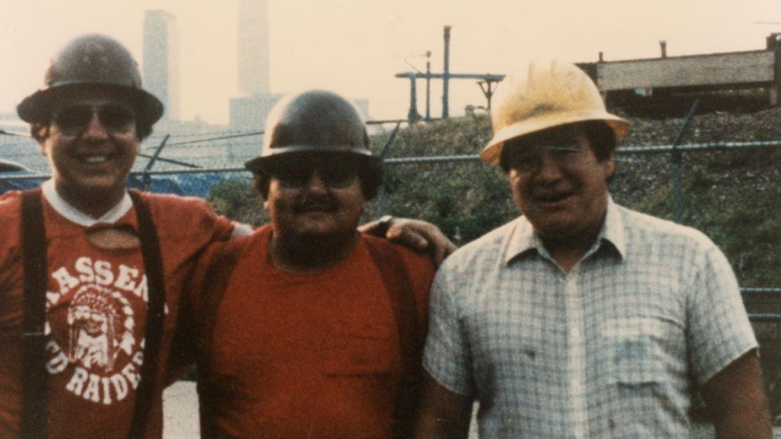 Photos from Ted Cook’s 40-year career in ironworking