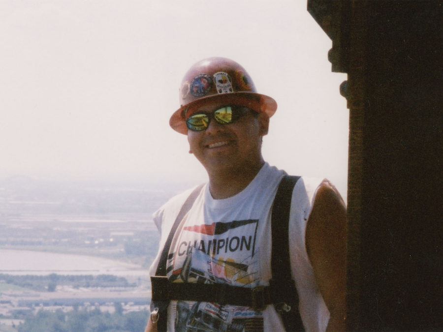 Photos from Ted Cook’s 40-year career in ironworking